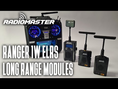 RadioMaster Ranger ELRS long range modules // 2.4GHz 1W F-1000Hz packet ...