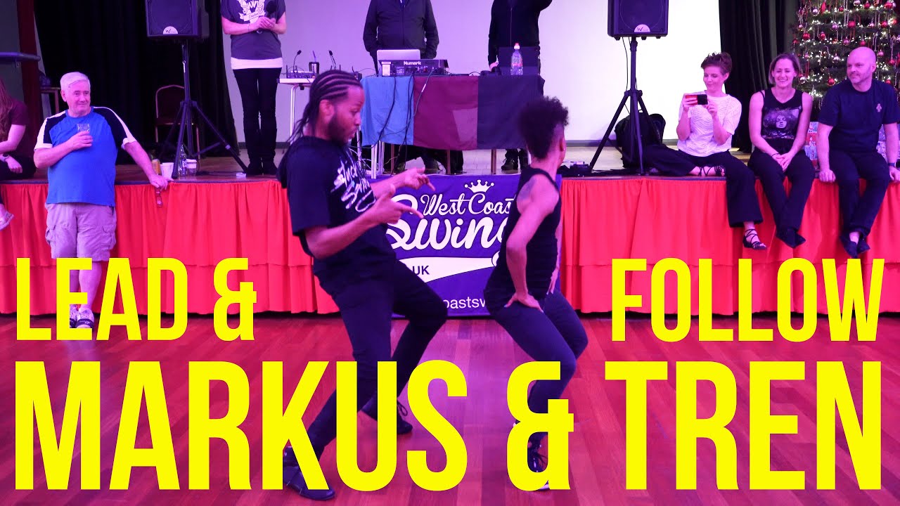 Markus Smith & Tren Veal - lead and follow - Henny & Gingerale - Mayer Hawthorne at Mini-SwingV ...