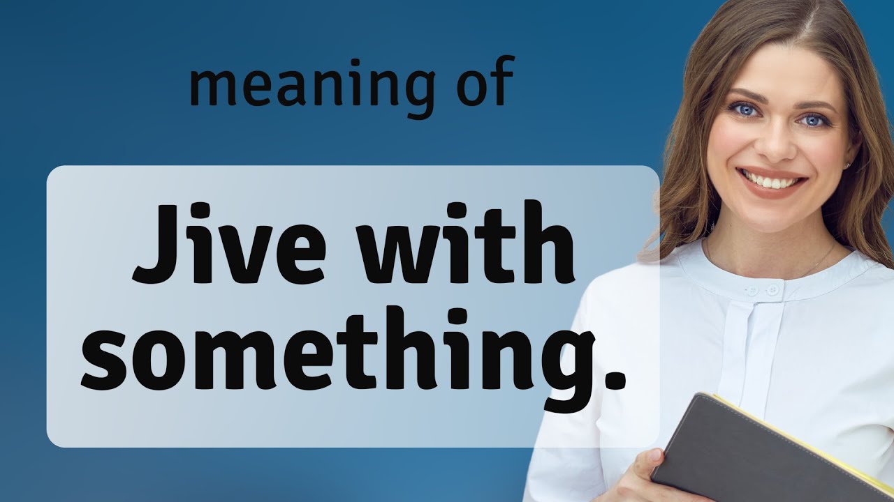 Getting In Sync: Understanding "Jive with Something" - YouTube