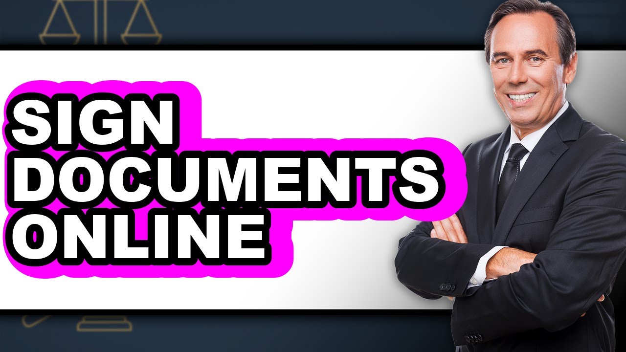 How to Sign Documents Online Safely and Securely - YouTube