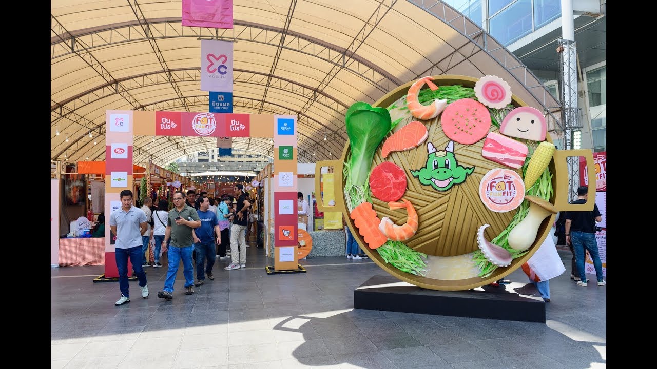 [4K] 2020 "Fat Fun Fit Festival" event that is the most fun eating at ...