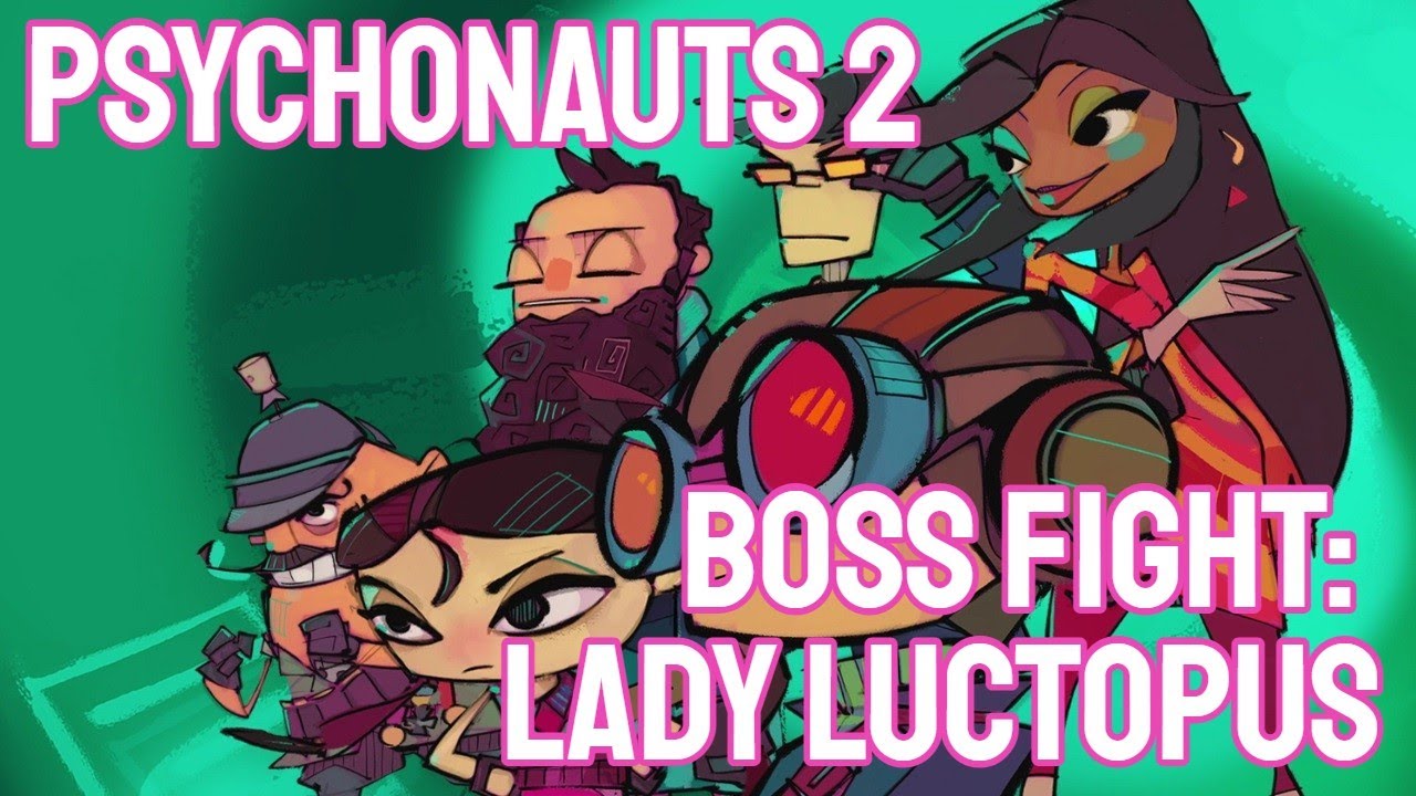 Psychonauts 2 - Boss 1: Lady Luctopus - YouTube