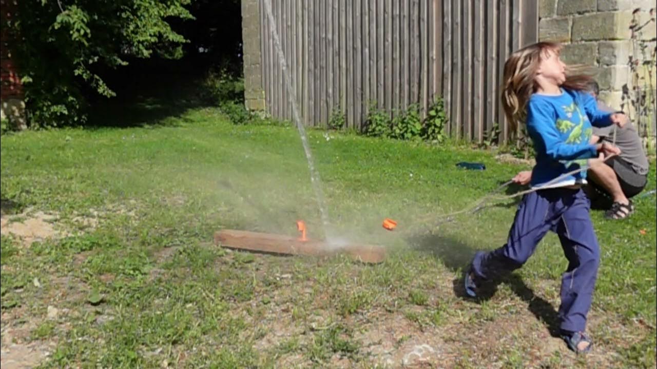 Water Rocket Launcher System - YouTube