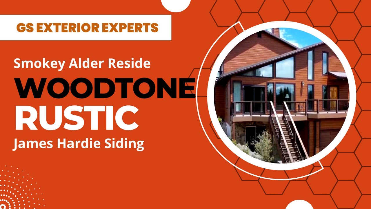 Smokey Alder Reside James Hardie Woodtone rustic series Evergreen CO ...