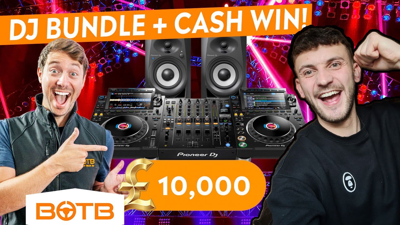 60p TICKET WON him Pioneer CDJ-3000 Bundle! BOTB WINNER - YouTube