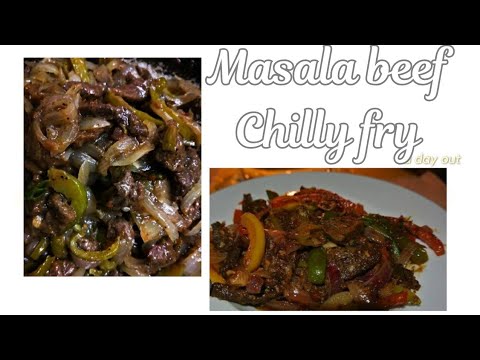 goan beef masala chilly fry - YouTube