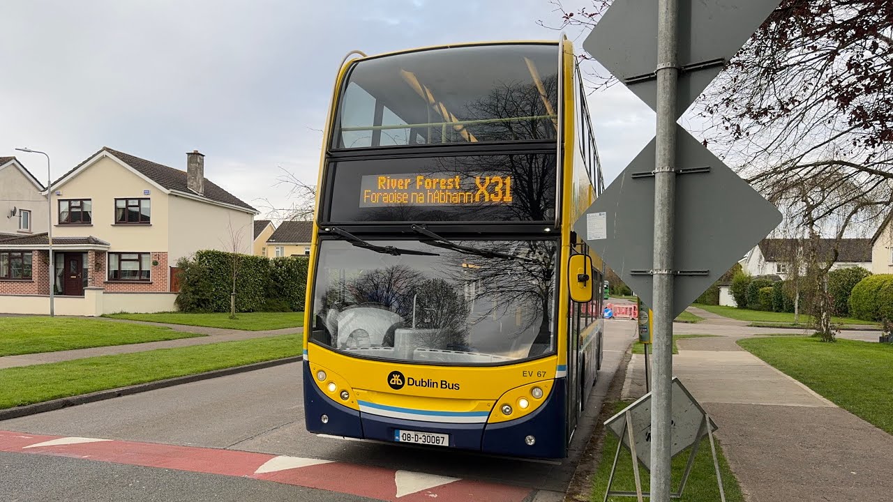 *Withdrawn* | Dublin Bus | ADL Enviro400 Volvo B9TL EV67 | Route X31 ...