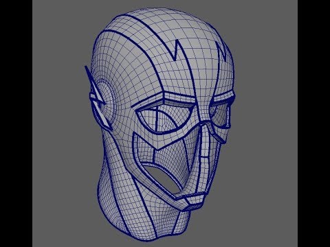 The Flash Mask Retopology - YouTube