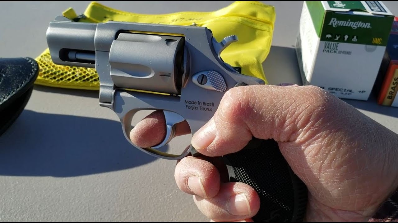 Shooting my Taurus Model 605 .357 mag snub-nose revolver in Predator ...
