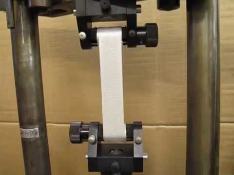 ASTM D6775 Webbing Grips - YouTube