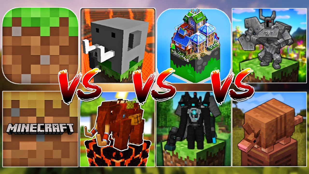 Minecraft Trial VS Craftsman VS Craftsman 2024 VS Mastercraft 2024 VS ...