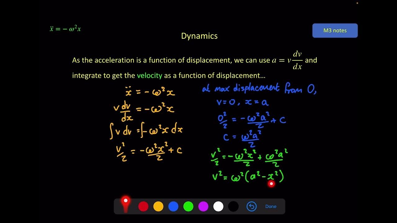 Mechanics 3 - Dynamics - Video 3 - YouTube