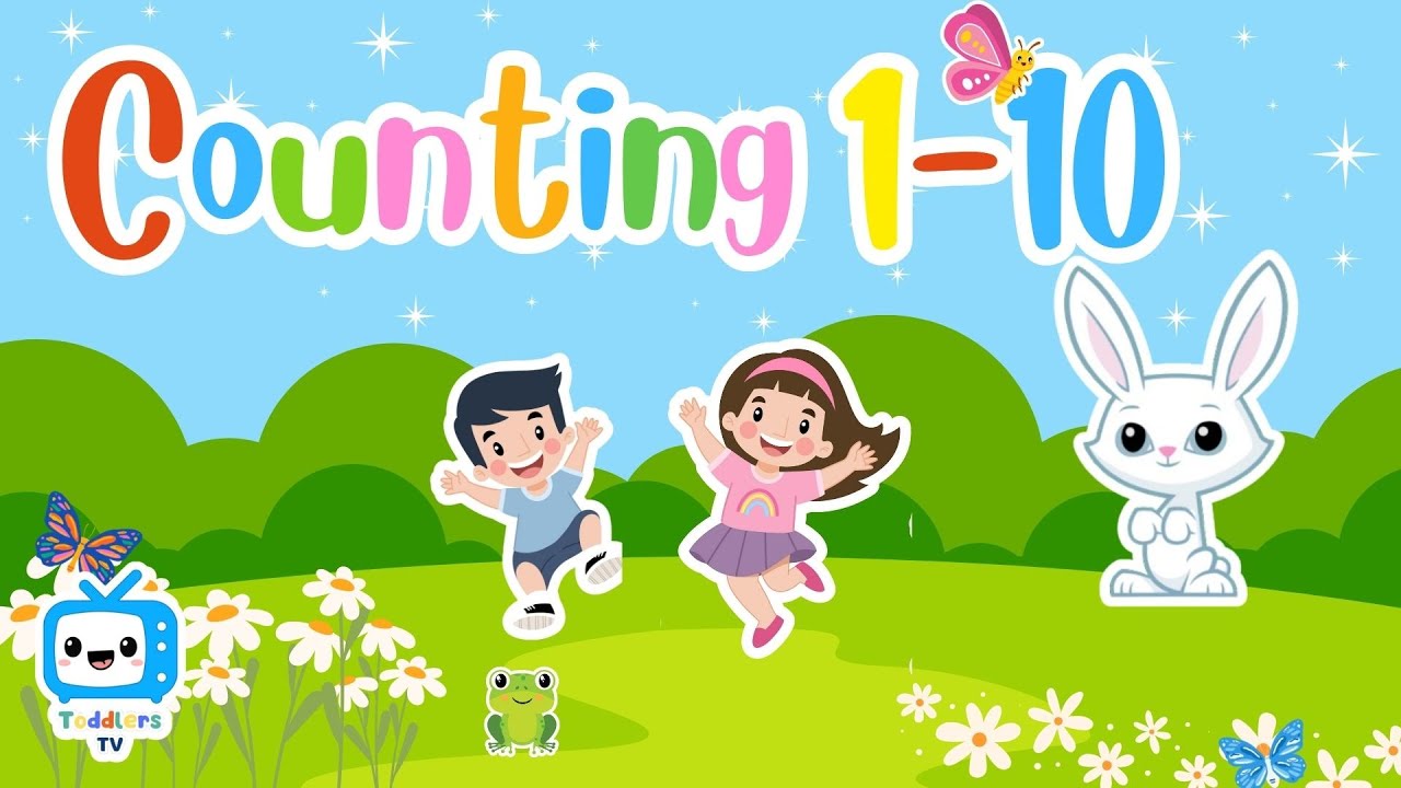 Counting Fun 1-10 for Toddlers | Learn Numbers with Colorful Animation ...