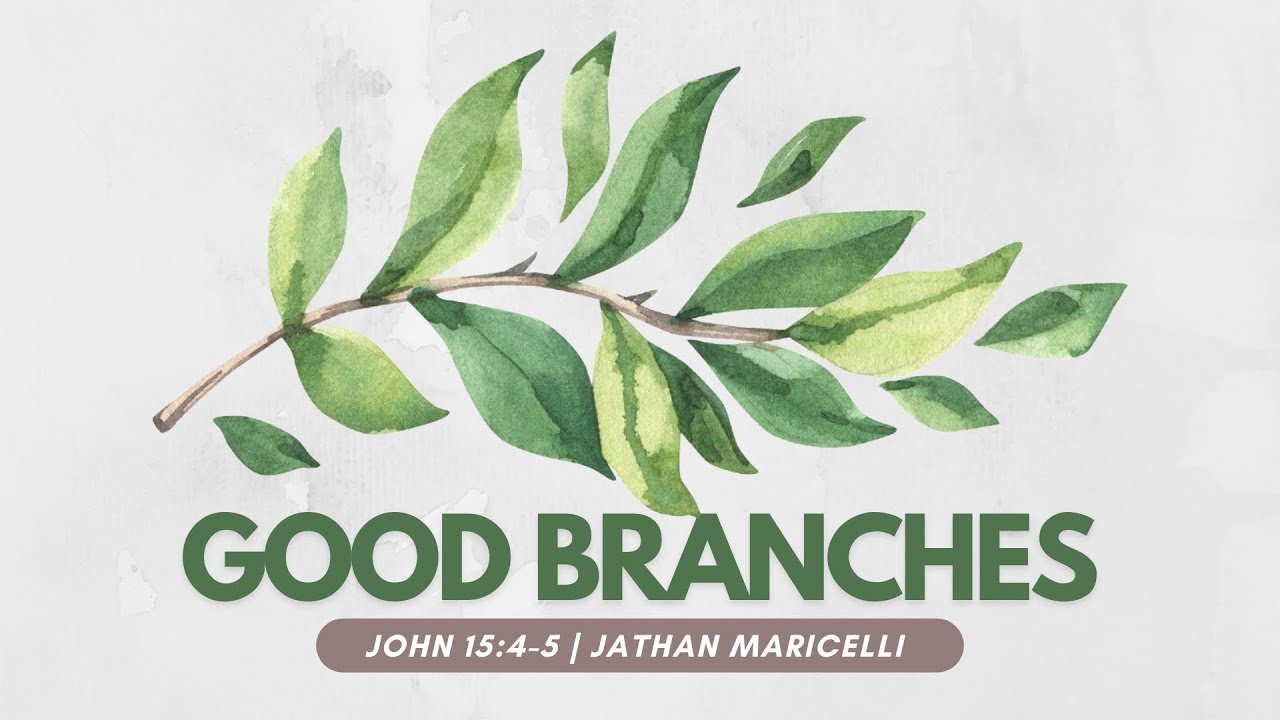 Good Branches | Pastor Jathan Maricelli | Sunday, June 23, 2024 - YouTube