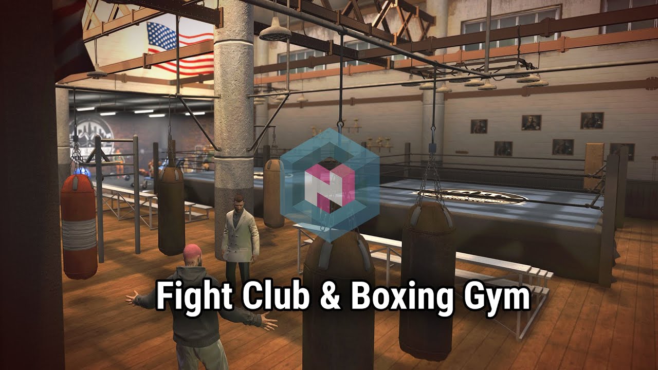 Fight Club & Boxing Gym | GTA V Interior - YouTube