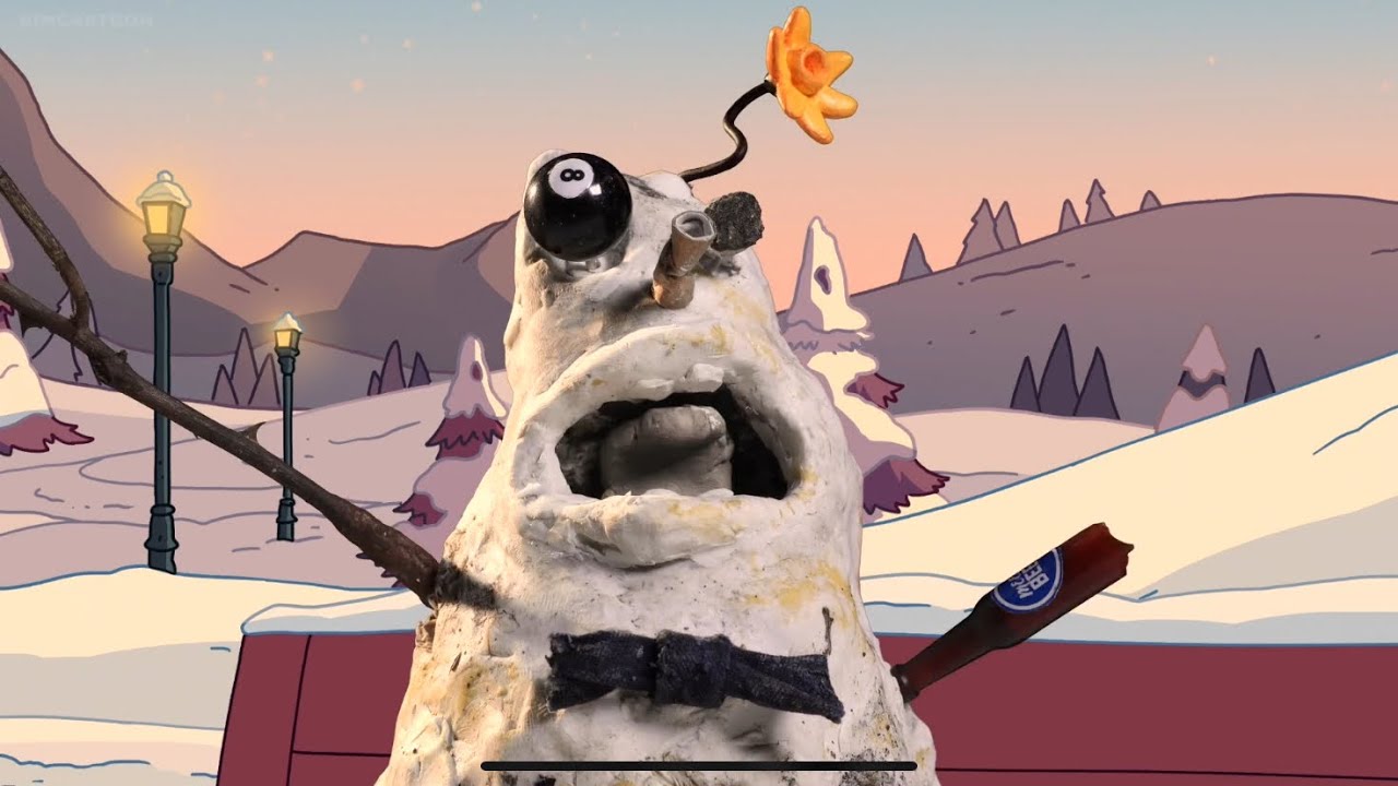 Smiling Friends but It’s Only Rotten the Snowman Screaming - YouTube