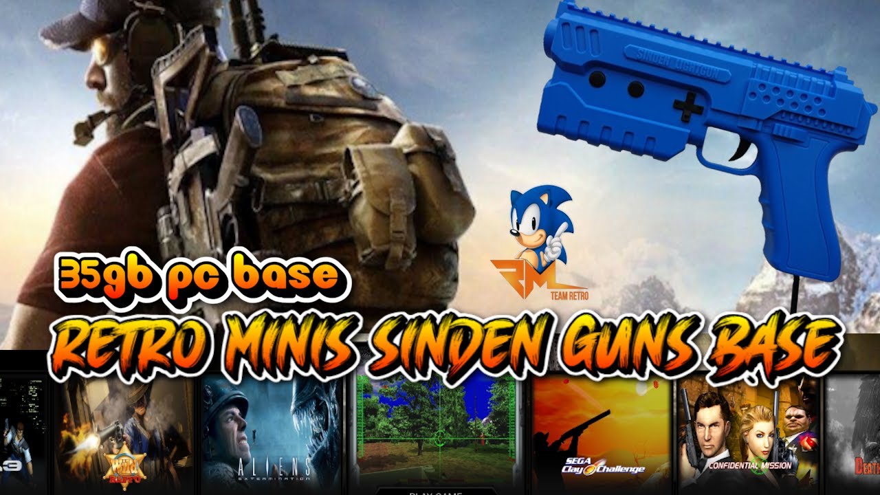 🔫 Retro Minis PC Light Gun Build Base Sinden Gun pre-set up - Fully ...
