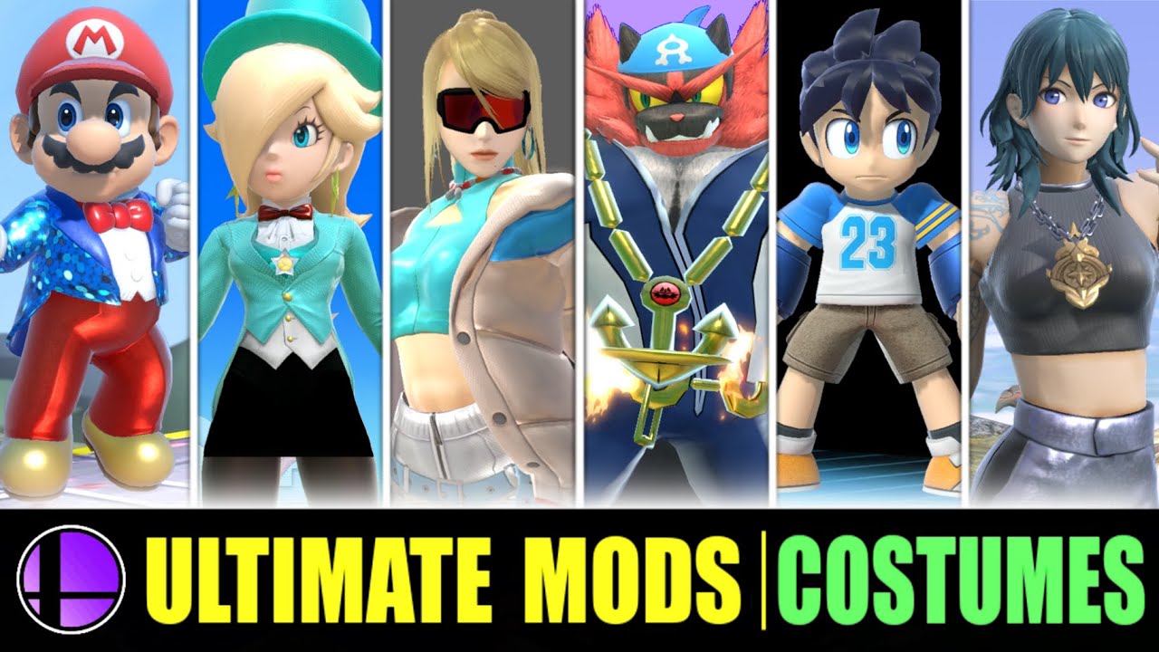 Character Costumes in SMASH ULTIMATE! (Part 27) - YouTube