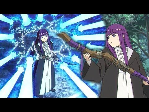 Fern Uses Zoltraak-47 to overpower her Enemy |Frieren : Beyond Journey's End Episode 20 English ...