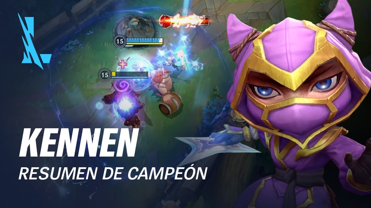 Resumen De Campeón Kennen Jugabilidad League Of Legends Wild Rift