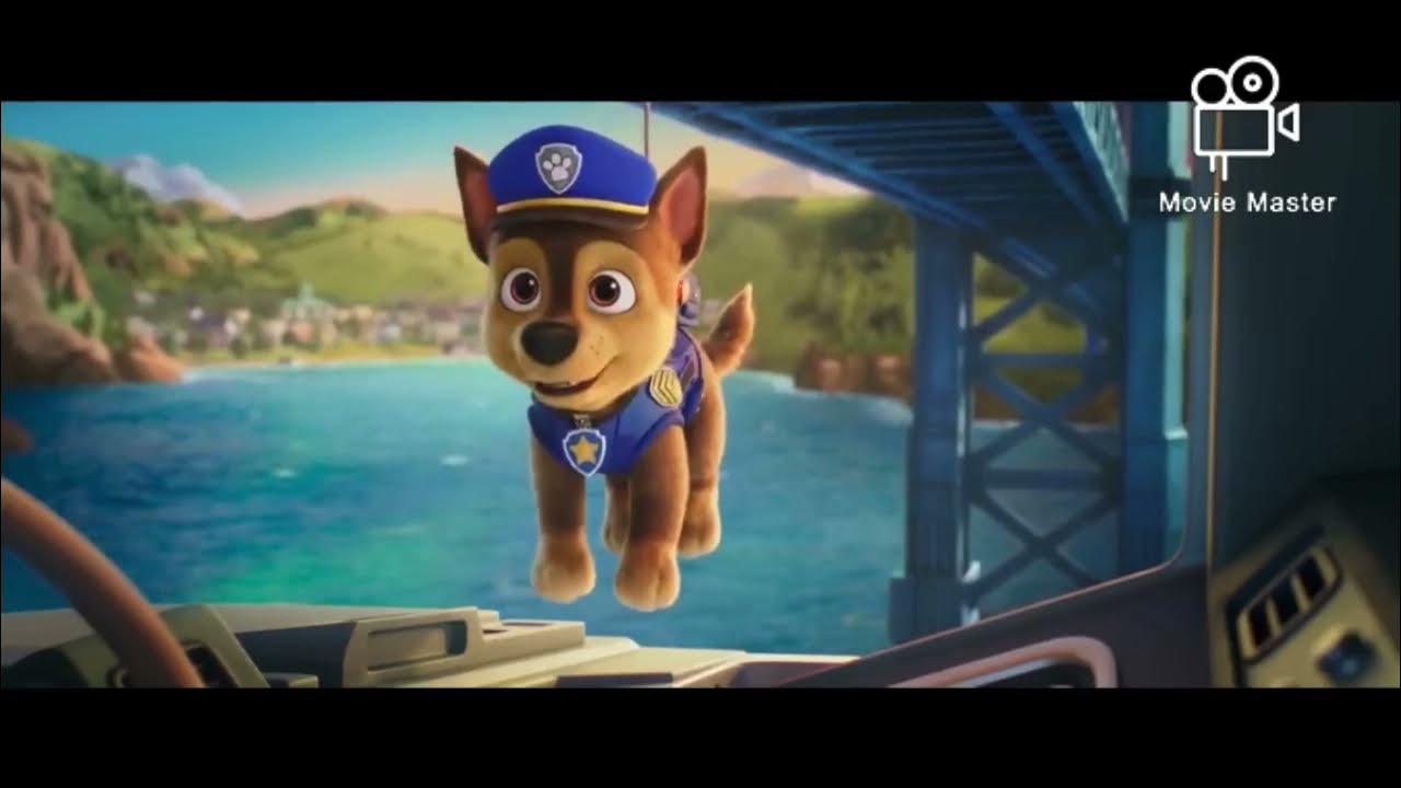 Paw patrol the movie chase save Gus the driver clip - YouTube