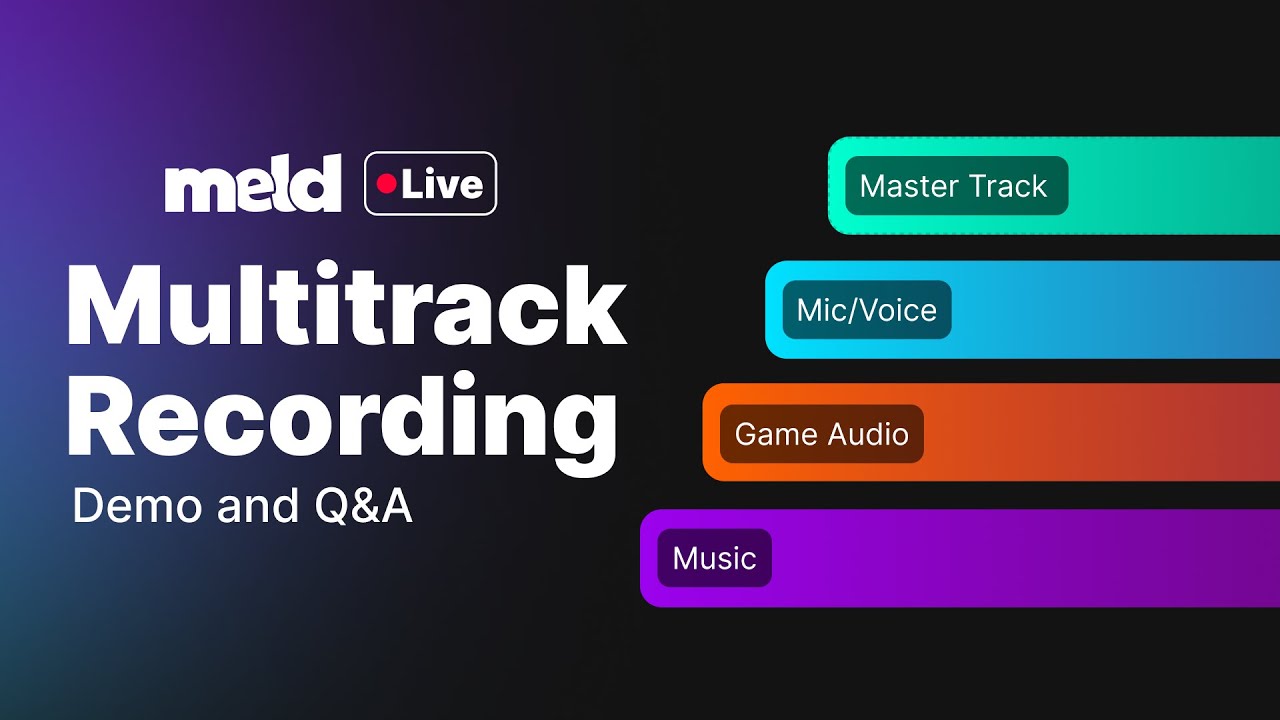 Multi Track Recording Demo and Q&A - YouTube