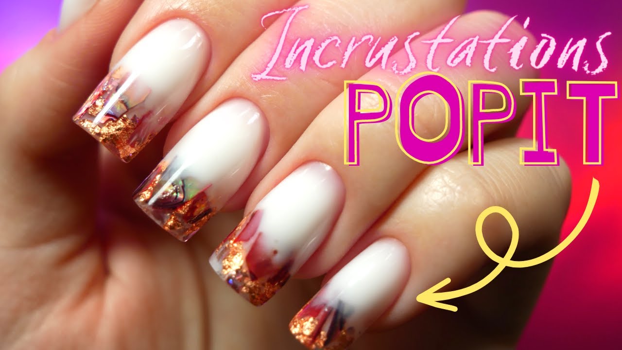 Une Pose POPIT avec INCRUSTATIONS et Dégradé MILKY⎟Tuto Popit Forme ...