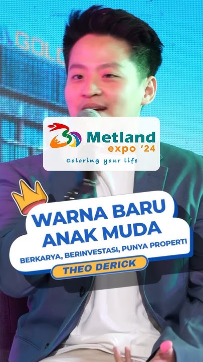 THEO DERICK DI METLAND EXPO 2024 #theoderick #genz #metlandexpo2024 #shorts - YouTube