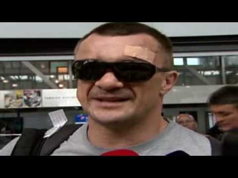 Mirko Cro Cop Filipovic - Junior dos Santos - post fight - YouTube