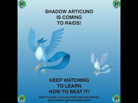 SHADOW ARTICUNO RAID INFOGRAPHIC - Pokémon GO - YouTube