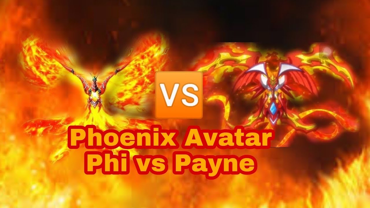 Phenomeno Pain vs Phi Summoning Phoenix avatar comparsion - YouTube