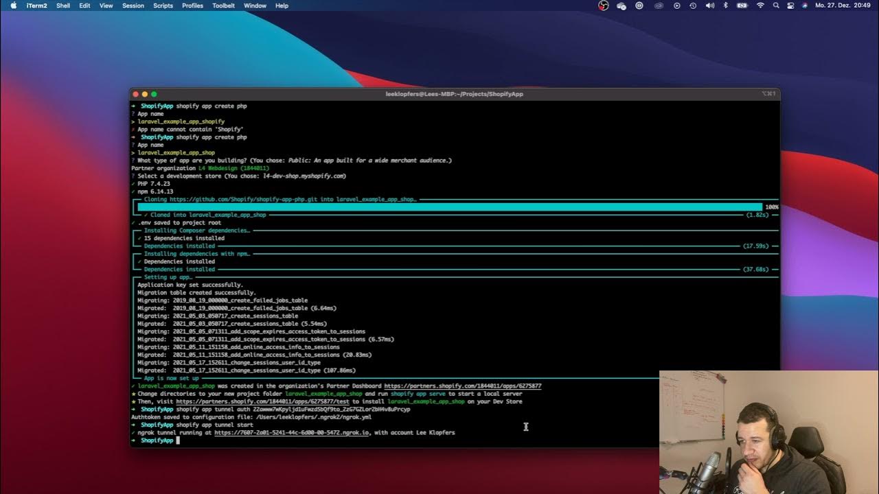 How to create Shopify apps in 2022 with the new Shopify App CLI | L4 Webdesign - YouTube
