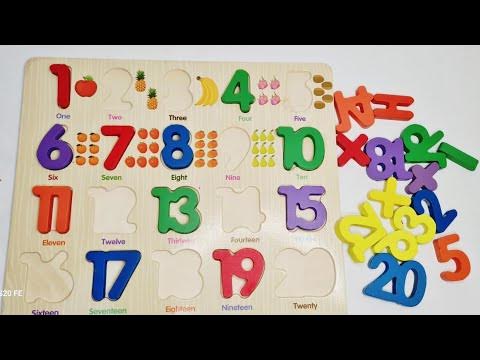 Learn Numbers, Counting | 1-20 - YouTube