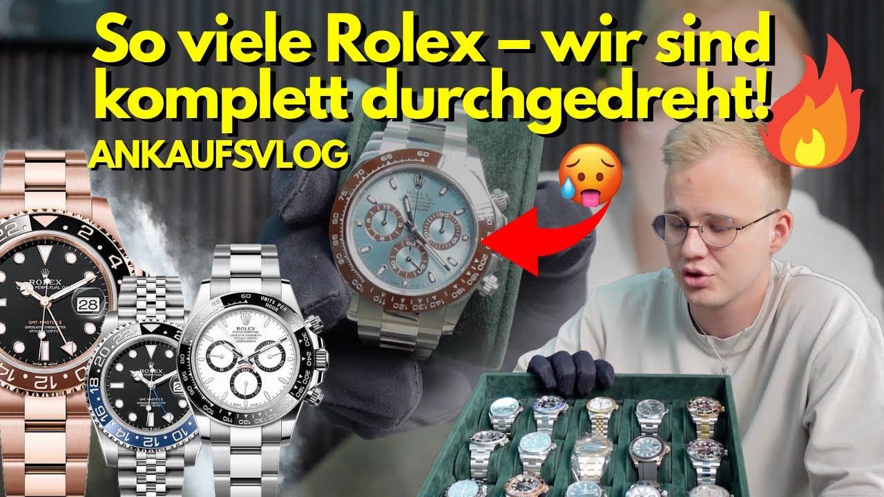 ANKAUFSFIEBER: Rekordsumme für Rolex ausgegeben (& Patek). Daytona ...