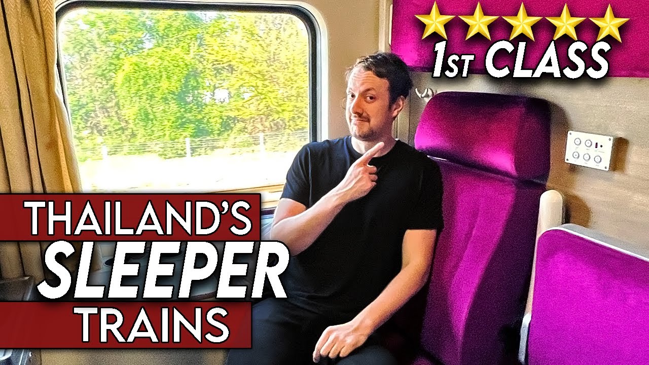 Thailand’s NEW Overnight Sleeper Train | 1st CLASS Private Cabin - YouTube