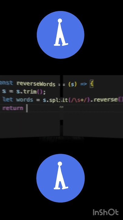 Reverse String of Words | Javascript - YouTube
