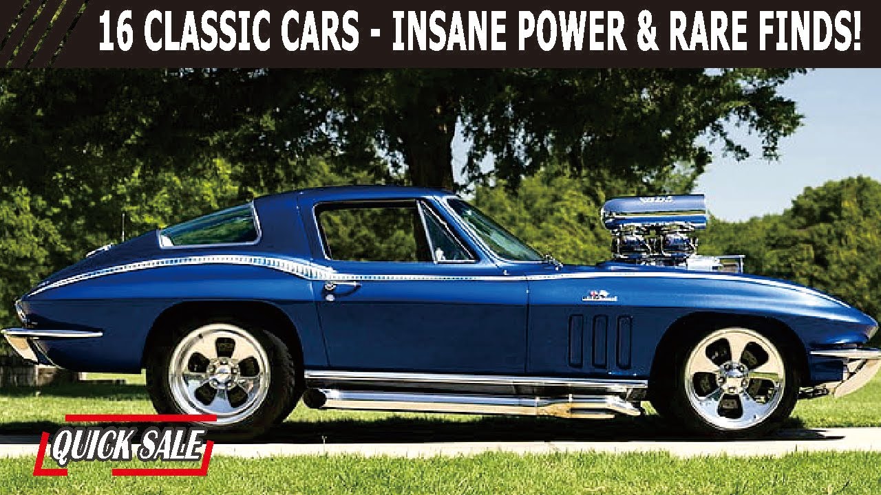 16 Wild Pro Street Cars for Sale – Insane Power & Rare Finds! - YouTube