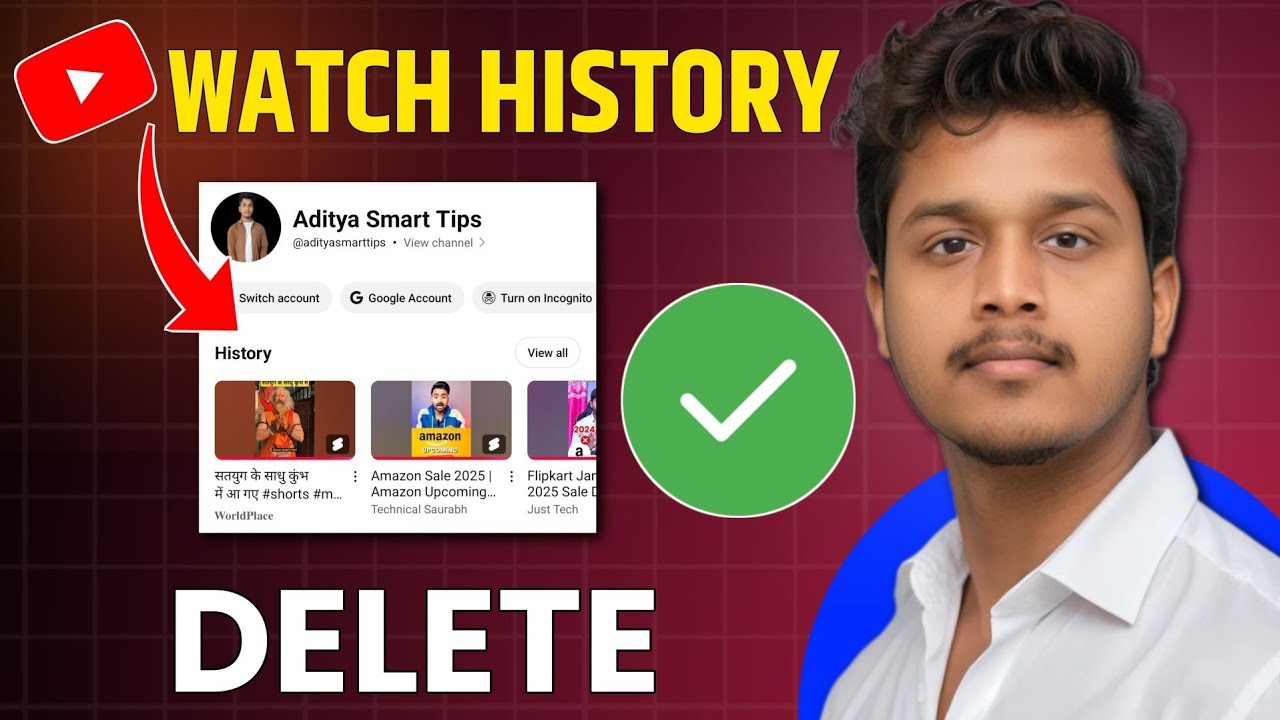 youtube watch history delete || how to delete youtube watch history ...