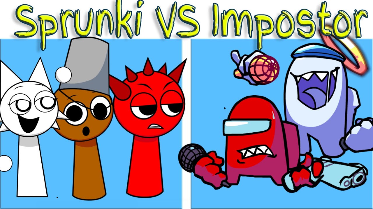 FNF Sprunki All Phases VS Impostor All Phases SIngs Pony Girl | FNF ...