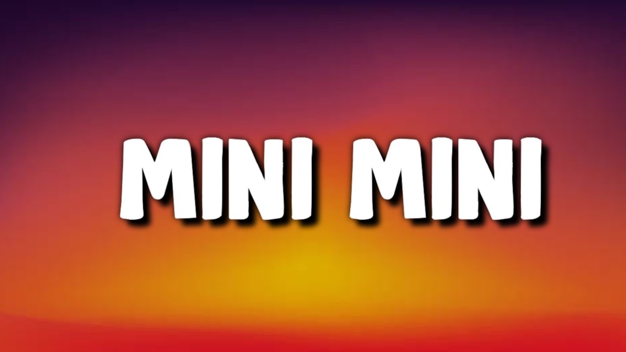Punto40 - Mini Mini (Letra/Lyrics) - YouTube