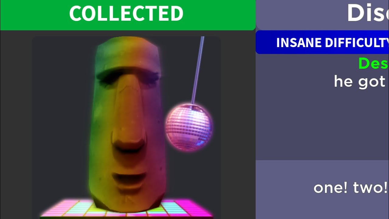How to get Disco Moai - Roblox Find The Moai’s - YouTube