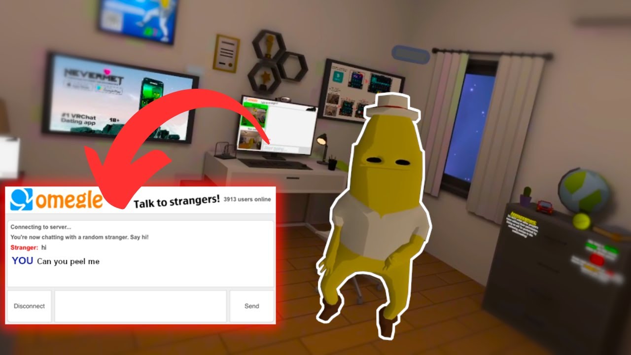 Omegle In VR Chat Is Cooked - YouTube