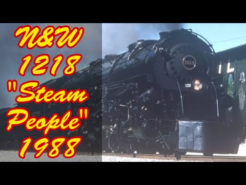 N&W 1218, "Steam People" 1988 - YouTube