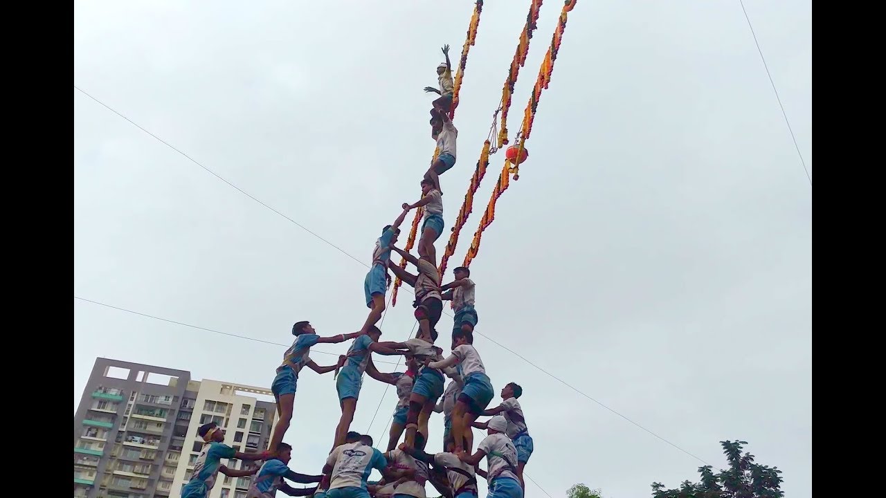 9 Thar Dahi Handi 2017 : Jai Jawan Govinda Pathak at Naupada Thane Dahi ...