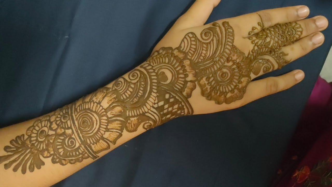viral mehndi design for beauti ful mehndi design - YouTube