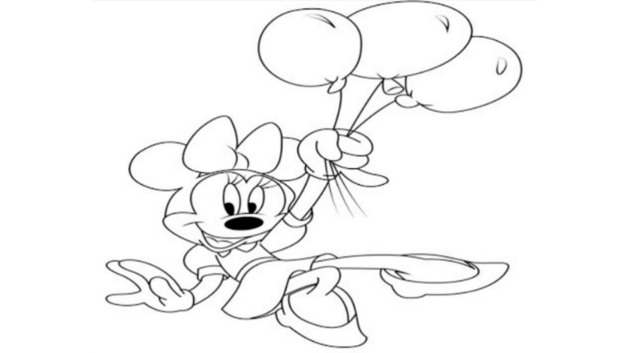 Minnie mouse cartoon drawing easy, Mickey mouse clubhouse, Disney ...