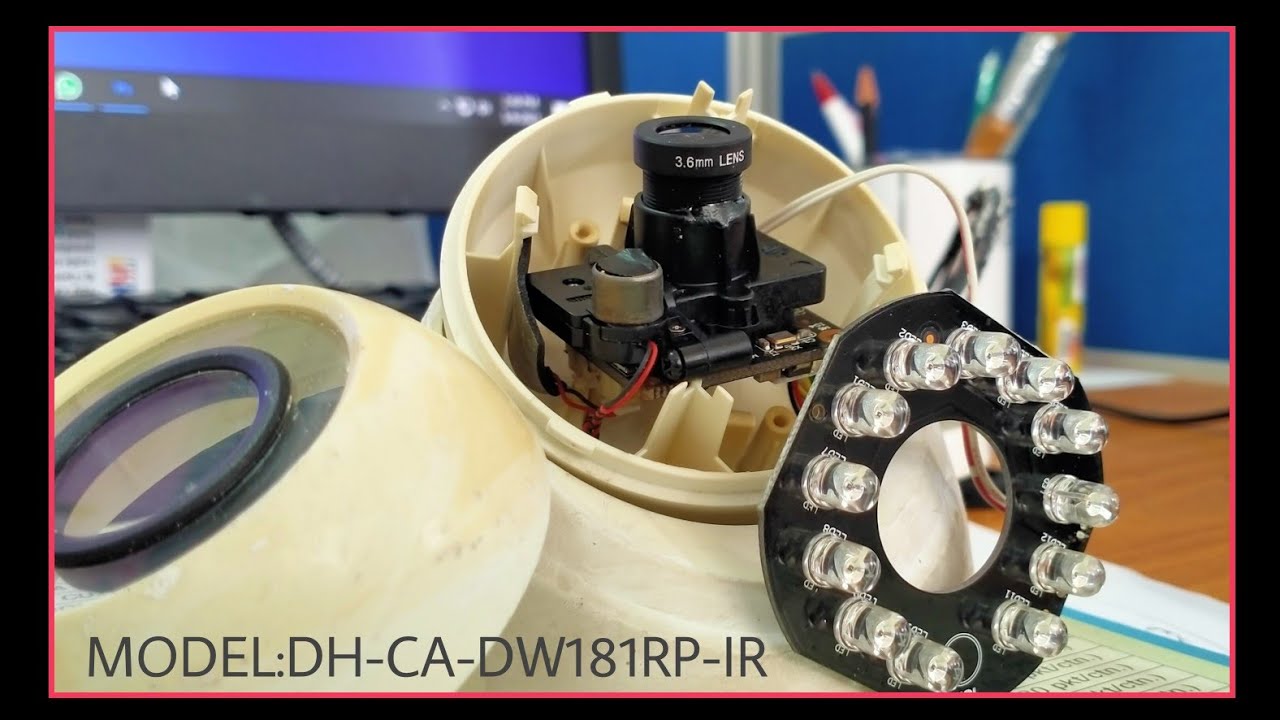Structure inside the CCTV Camera. - YouTube
