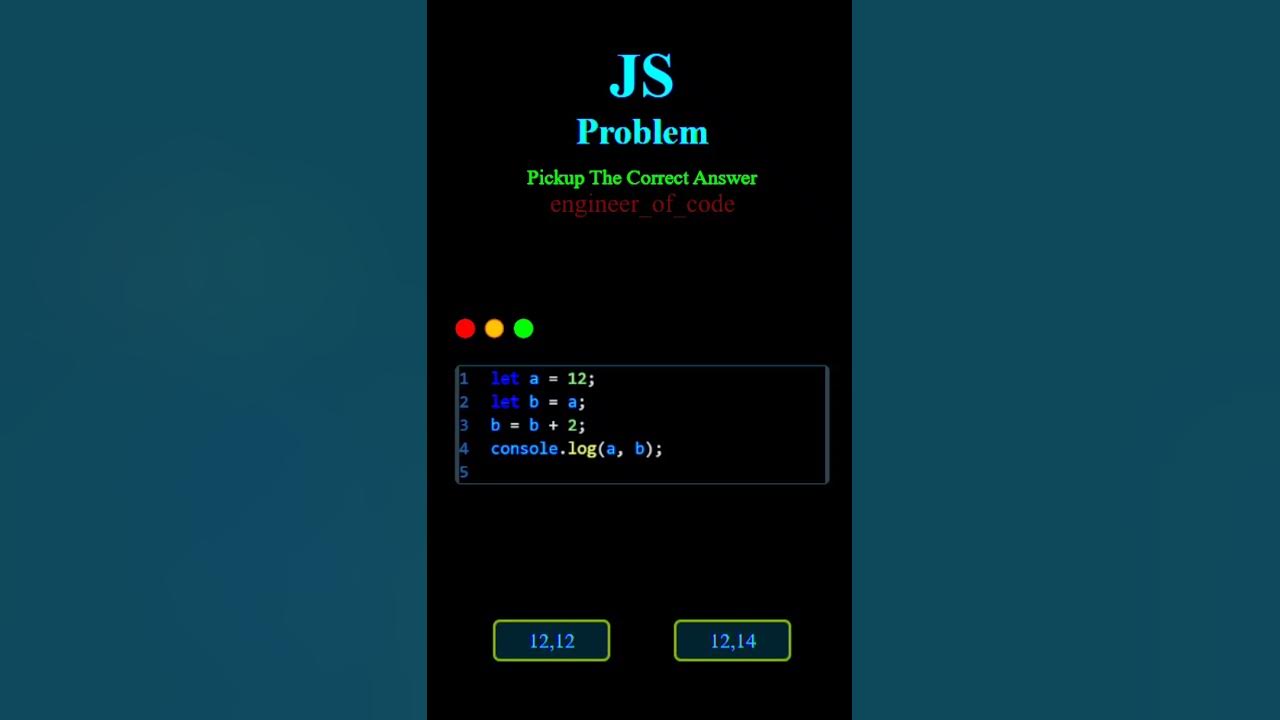 Javascript Problem Day 29nterview Question 1 Js Computer Coding Webcoding Javascriptcode