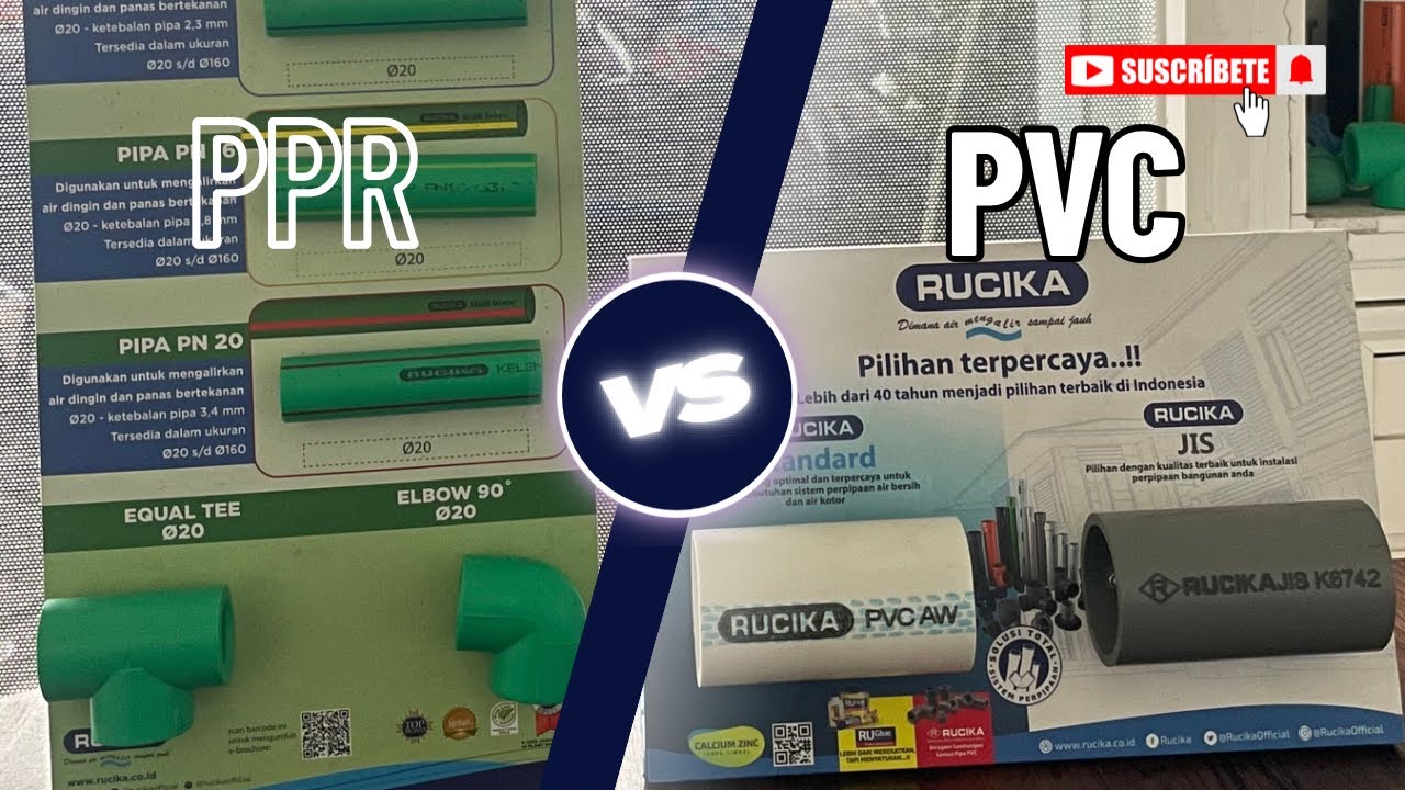 PVC vs PPR : Mana yang cocok Buat Proyek Kamu ⁉️ - YouTube