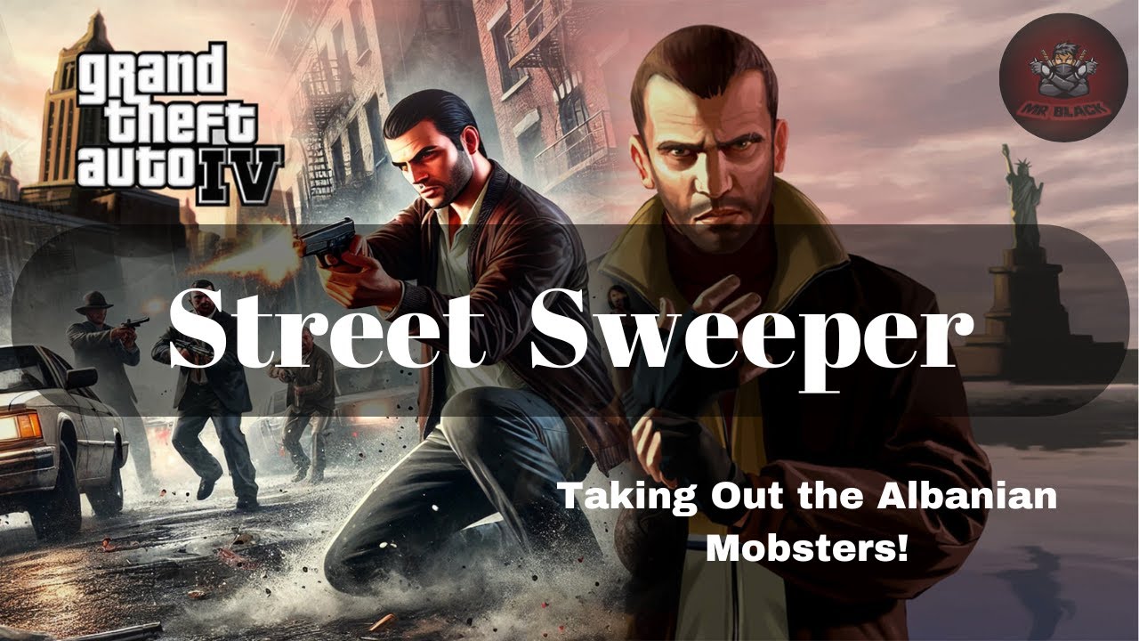 GTA 4 - Street Sweeper Mission | How to Taking Out the Albanian ...